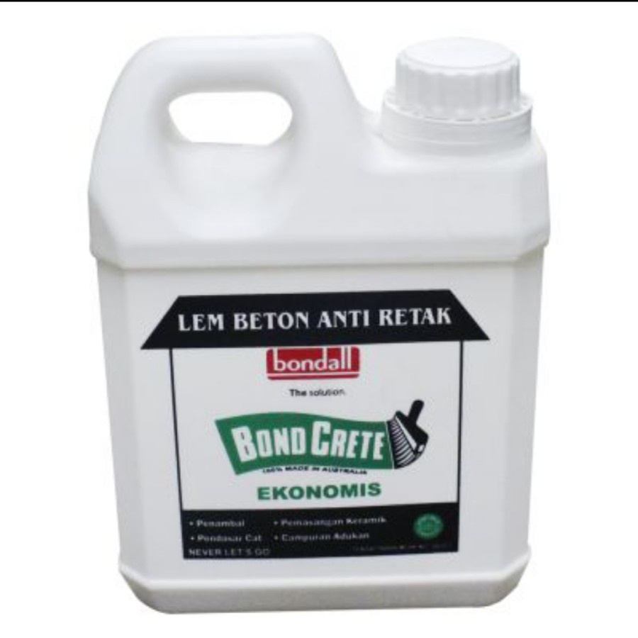 Jual Bondall Bondcrete ekonomis lem beton anti retak 1kg | Shopee Indonesia