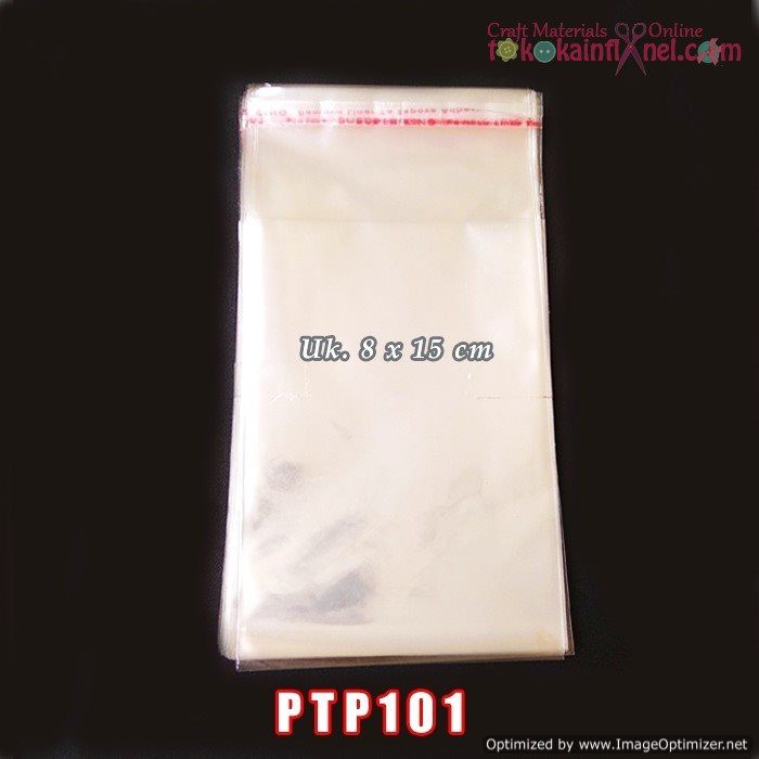 Jual Ptp101 Plastik Perekat Ukuran 8x15 Cm Isi 100 Pcs | Shopee Indonesia