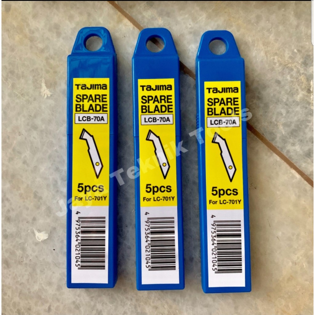 Jual Isi Cutter Acrylic Tajima Plastik LCB70a Pak 5 pcs | Shopee Indonesia