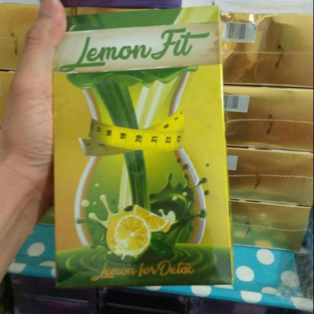 Jual Lemonfit Minuman Detox Pelangsing Diet Detoxlim Lemon Fit Original ...