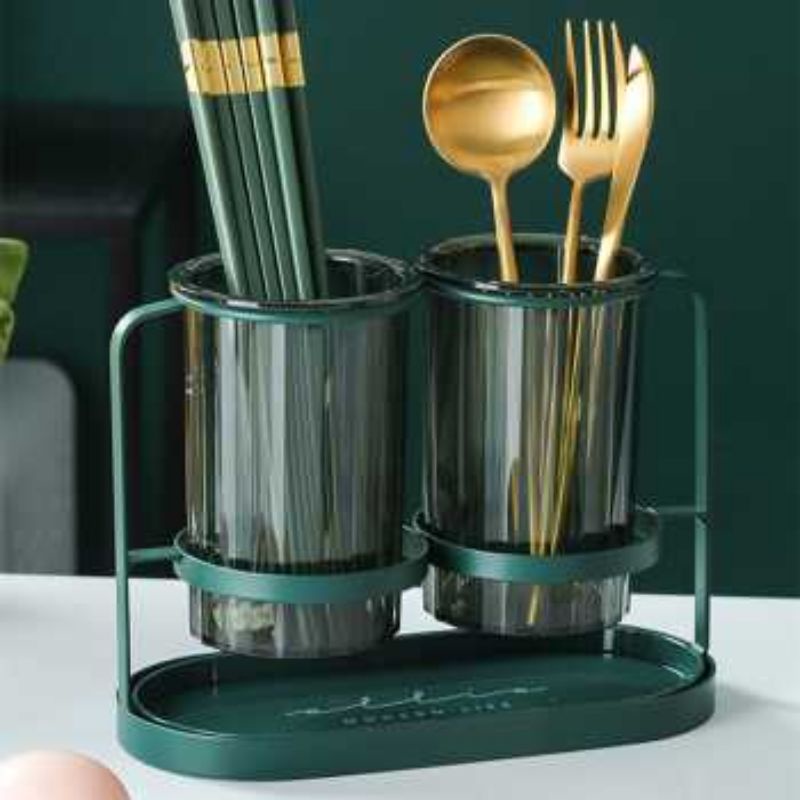 Jual SILVERWARE Rak Tempat Sendok Garpu Kitchen Storage Organizer ...