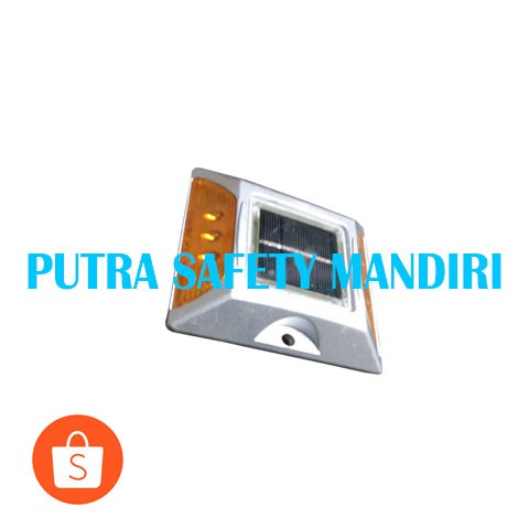 Jual SOLAR PAKU MARKA REFLECTOR ALUMINIUM ROAD STUD RAMBU JALAN TRAFFIC ...