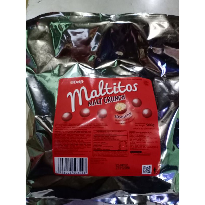 Jual delfi Maltitos crunch 500gr | Shopee Indonesia