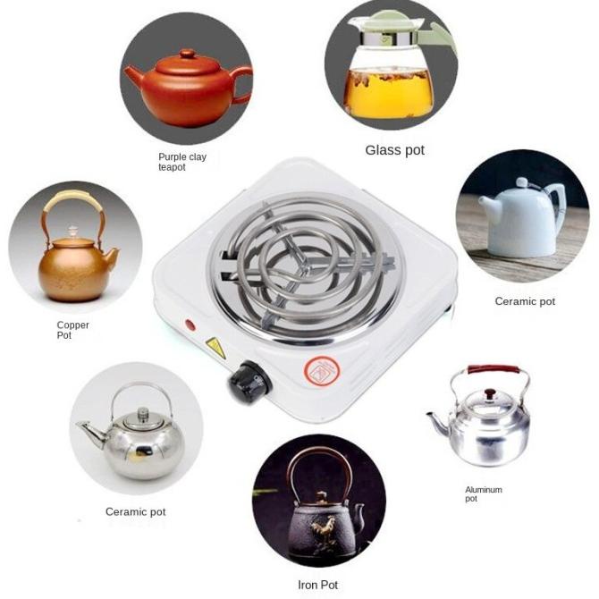 Jual Kompor Pemanas Listrik Mini Pemanas Kopi Teh Elektrik 500W Eu Plug ...