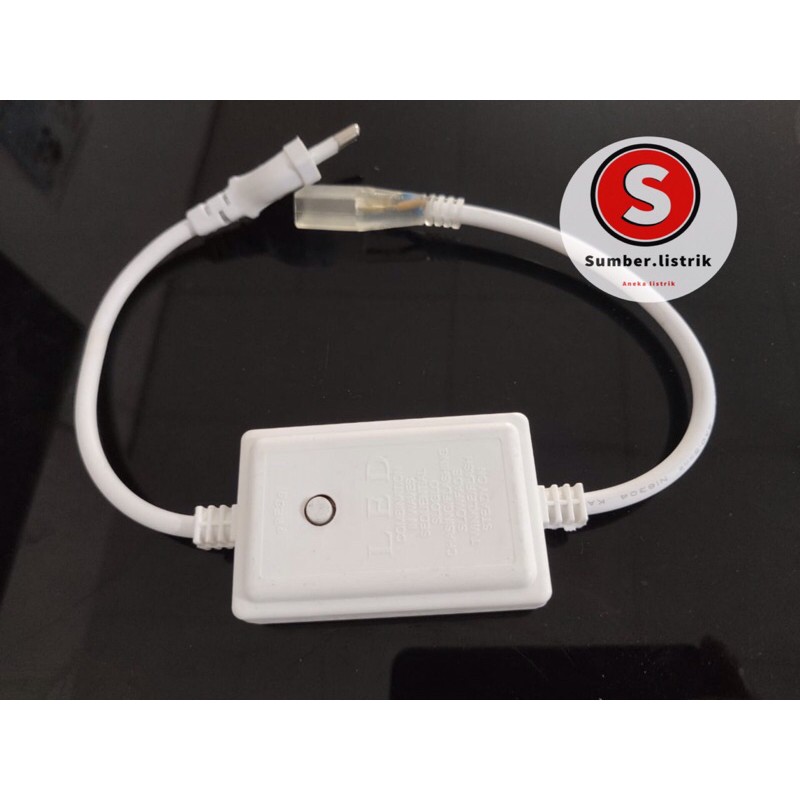 Jual Socket Adaptor 5050 Lampu Led 220v/Kabel Colokan lampu LED Selang ...