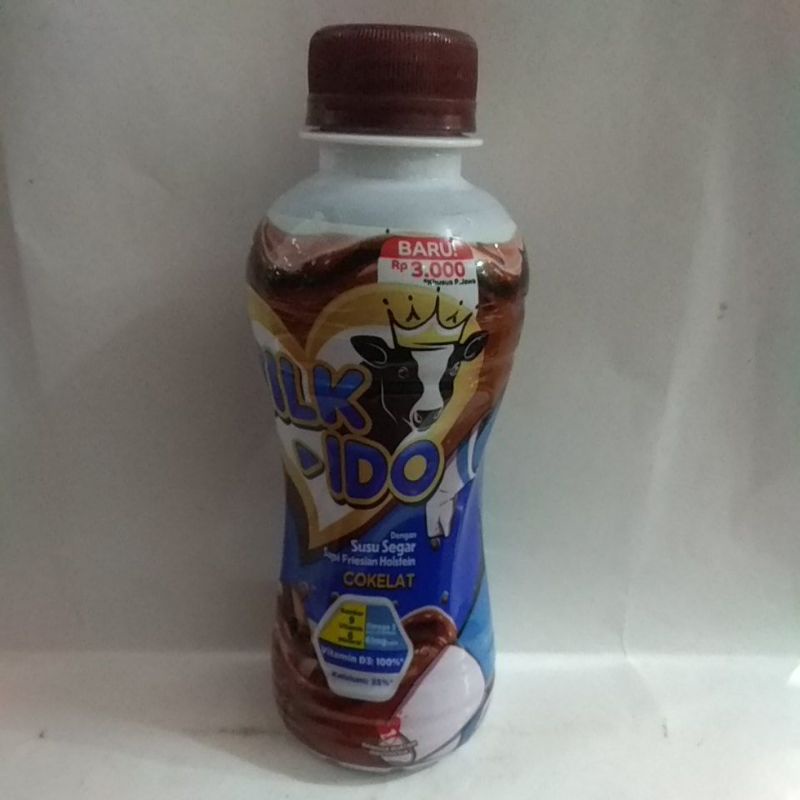 Jual Milk Ido Susu Segar Rasa Cokelat 200ml | Shopee Indonesia