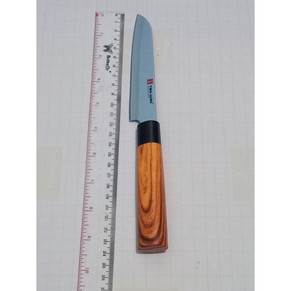 Jual pisau ying gun motif kayu | Shopee Indonesia