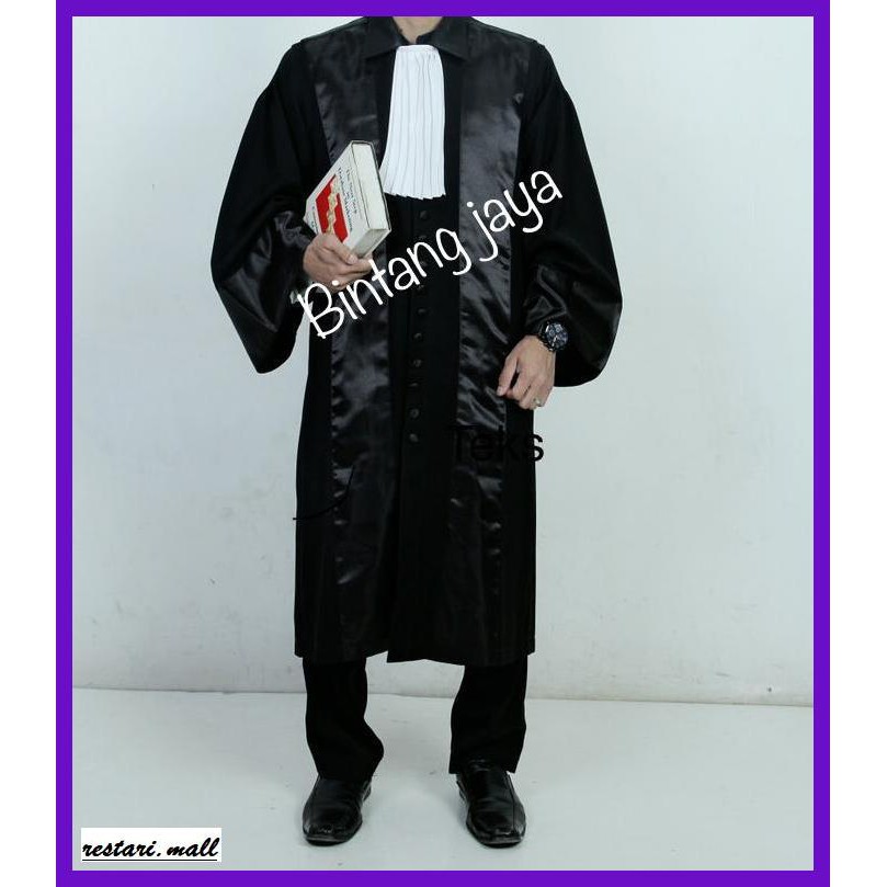 Jual ODEXUTAIRP- JAS BAJU JUBAH TOGA ADVOKAT PENGACARA JAKSA 100% ...
