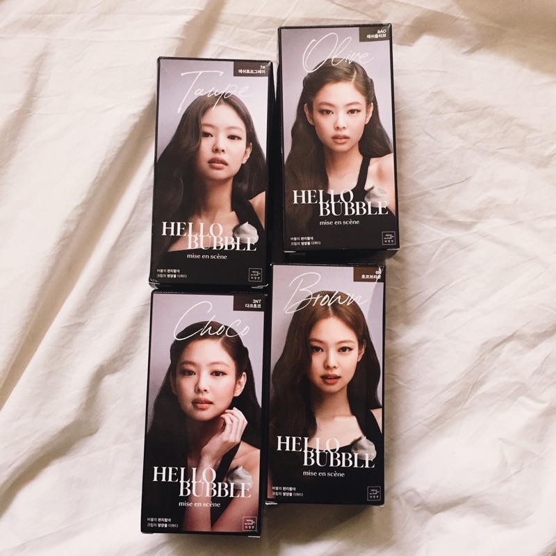 Jual NO BOX/TANPA BOX MISE EN SCENE HELLO BUBBLE x BLACKPINK HAIR COLOR ...