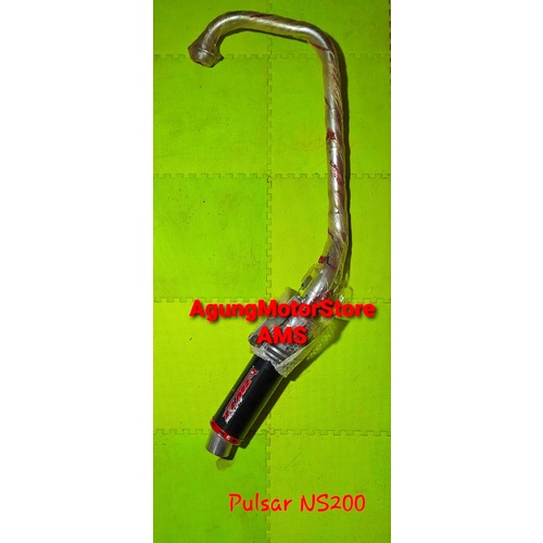 Jual KNALPOT RACING BAJAJ PULSAR NS 200 MERK ELMER SPORTY SERIES ...