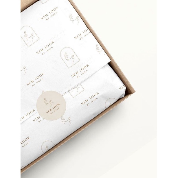 Jual Cetak Stiker Label bulat/ Toko Olshop Kue Bakery Kemasan Produk ...
