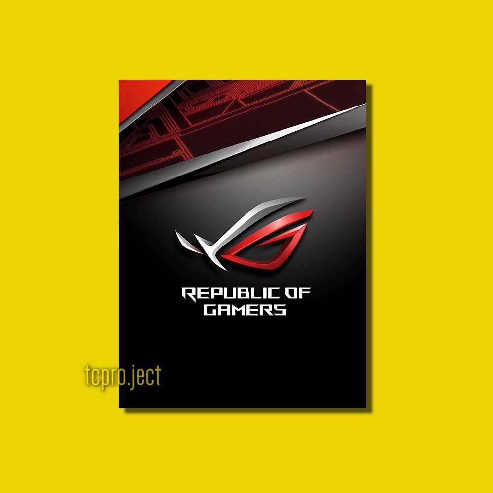 Jual REPUBLIK OF GAMERS ROG POSTER - HIASAN DINDING - POSTER KAYU ...