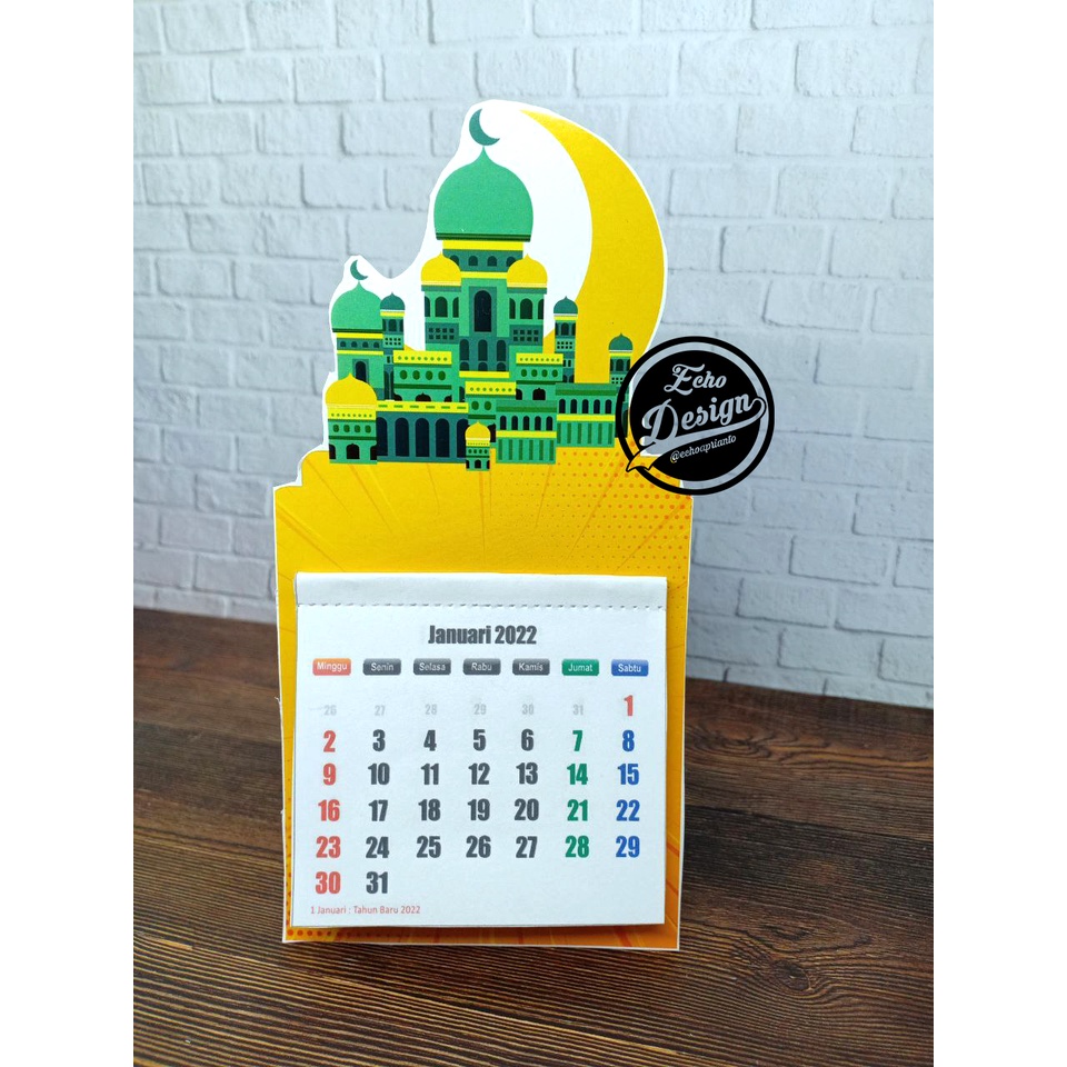 Jual Kalender 2024 Magnet / Kalender Tempel / Kalender Karakter ...