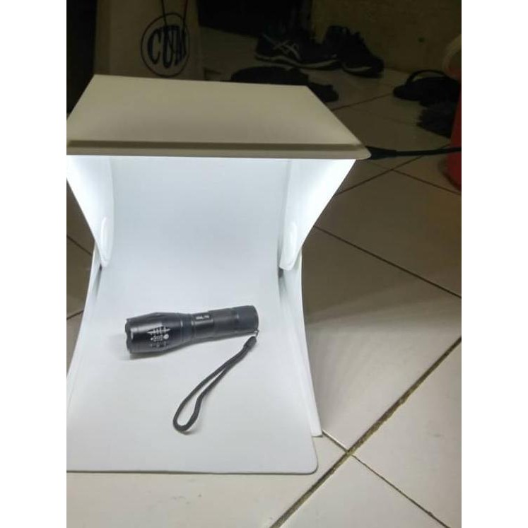 Jual ♪ Photo studio mini led / photo box mini (untuk foto produk ...