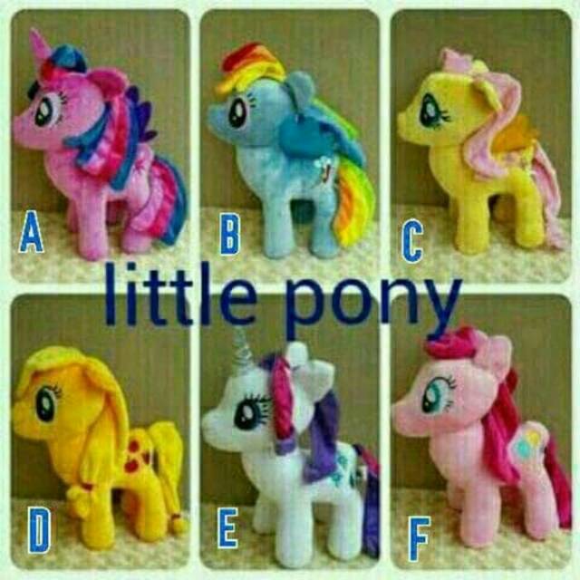 Jual Boneka My Little Pony Ponny Kuda Poni Size L | Shopee Indonesia