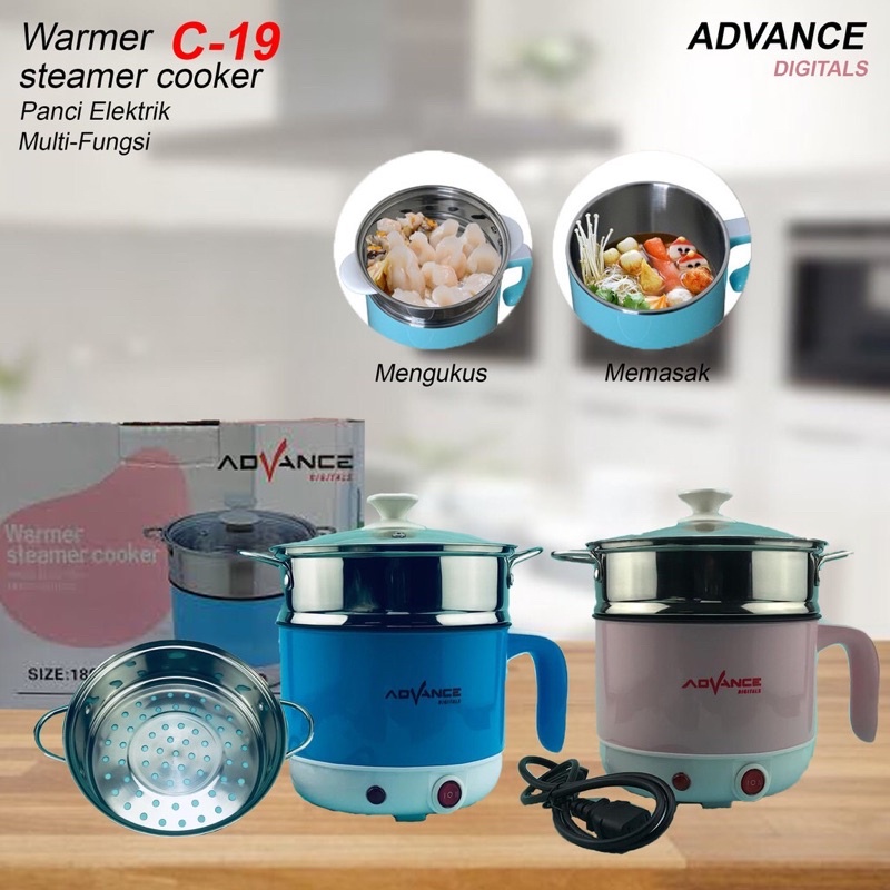 Jual Advance/Warmer Steamer Cooker / Panci Elektrik/Multi-Fungsi ...