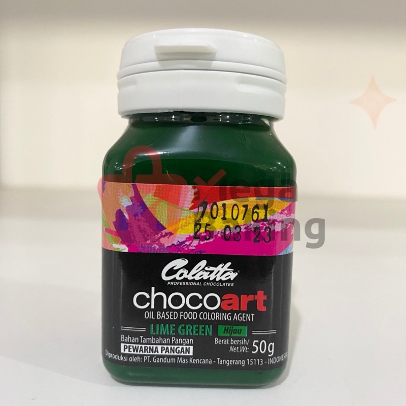 Jual PEWARNA MAKANAN COLATTA CHOCO ART 50GR | Shopee Indonesia