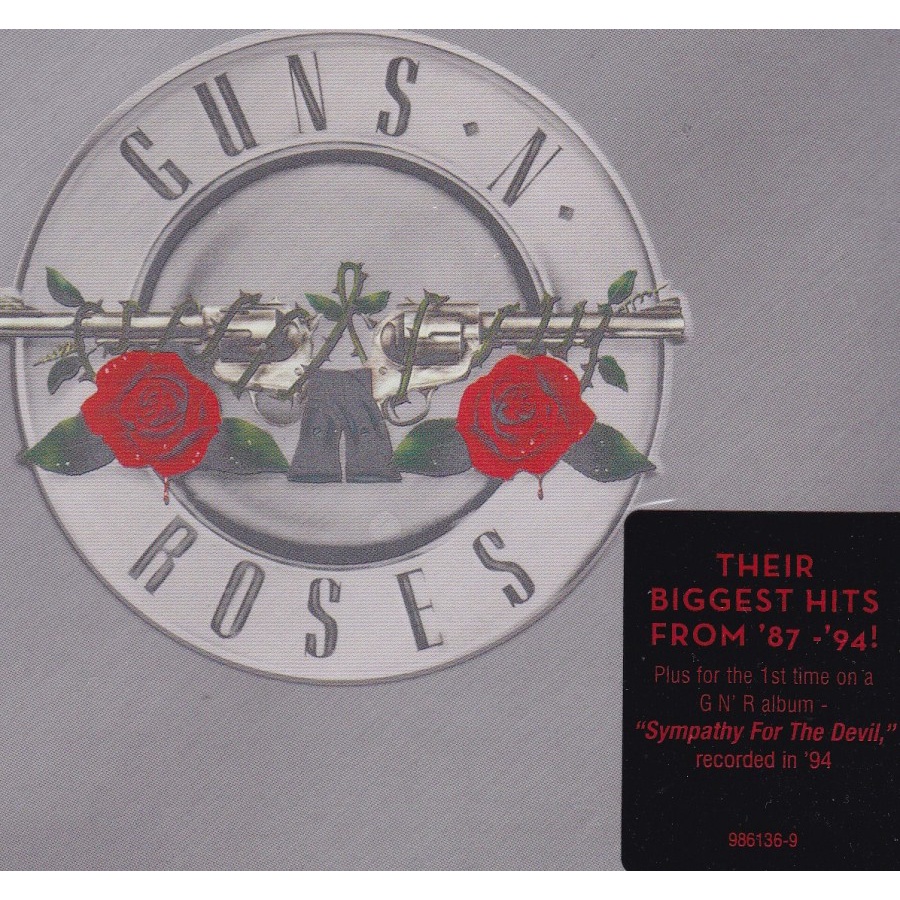 Jual CD Guns N' Roses - Greatest Hits ORIGINAL IMPORT | Shopee Indonesia