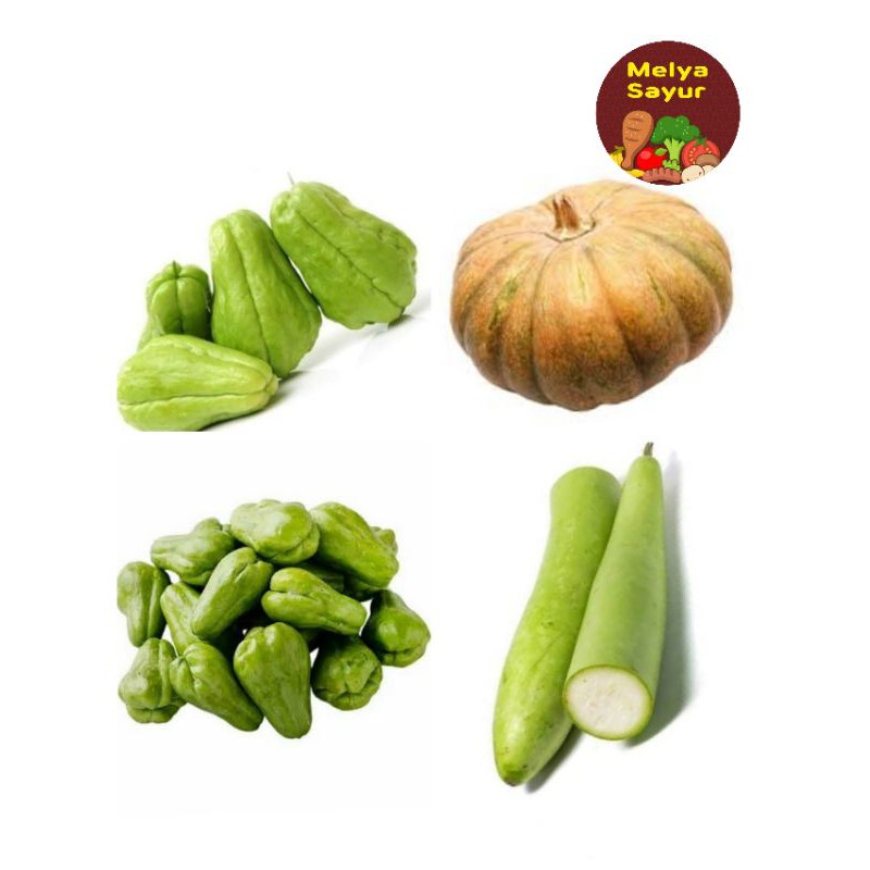Jual Sayuran segar - Labu siam baby 500gr, Labu siam , Labu air waluh ...