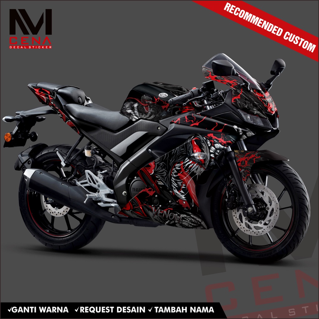 Jual Sticker Decal R15 V3 Full Body Decal Sticker Yamaha R15 V3 ...