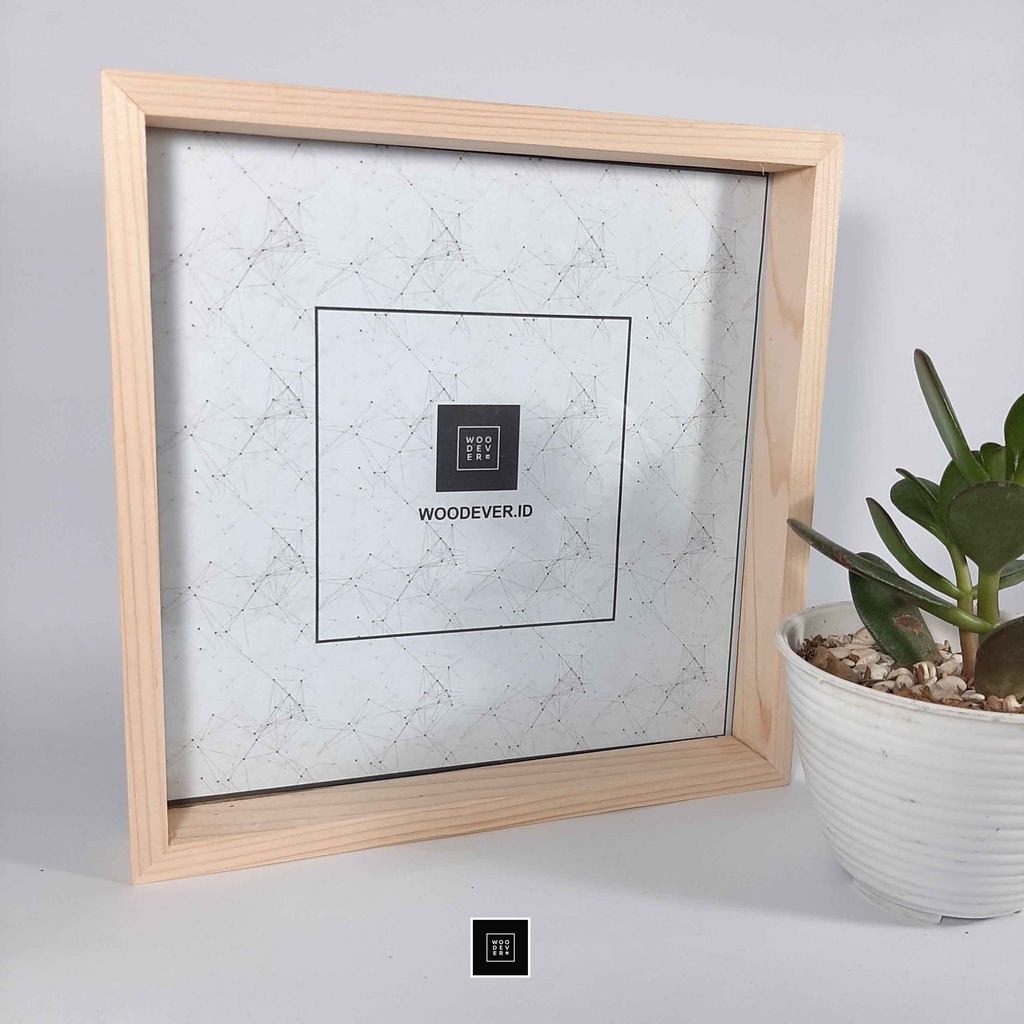Jual Bingkai Foto 21x21 Pigura Kayu - Frame Foto Dekorasi Rumah ...