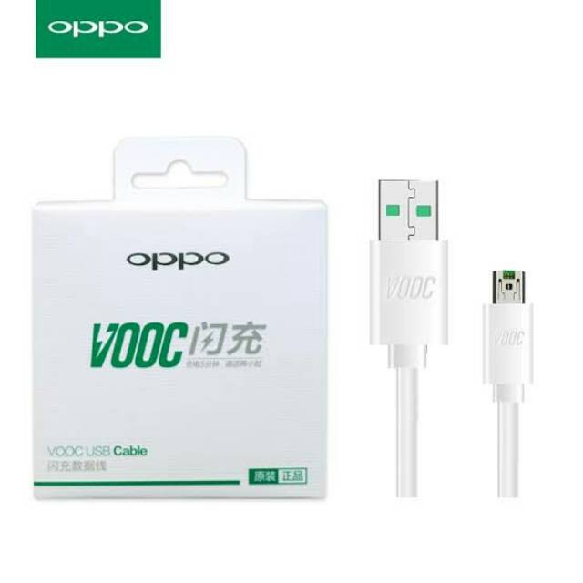 Jual KABEL DATA OPPO VOOC FAST CHARGING MICRO USB V8 CABLE ORIGINAL ...