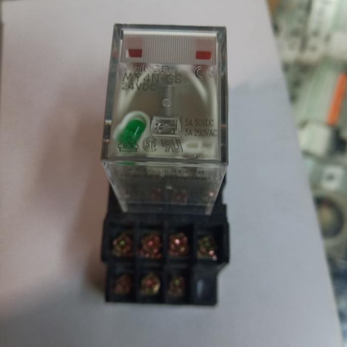 Jual relay MY4N-GS OMRON 24VDC sama soket | Shopee Indonesia