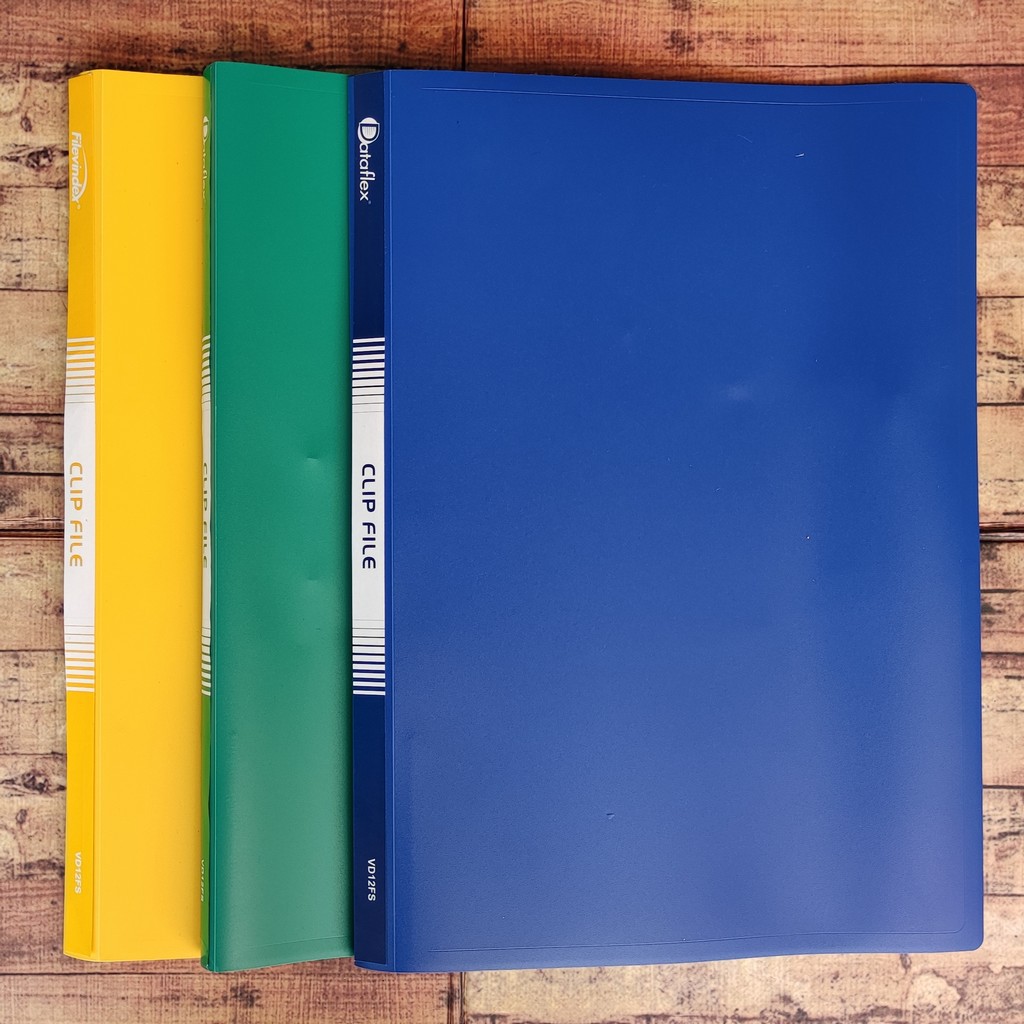 Jual 1 Pcs Map Plastik Jepit Folio Vindex - Clip File Polos Folio ...