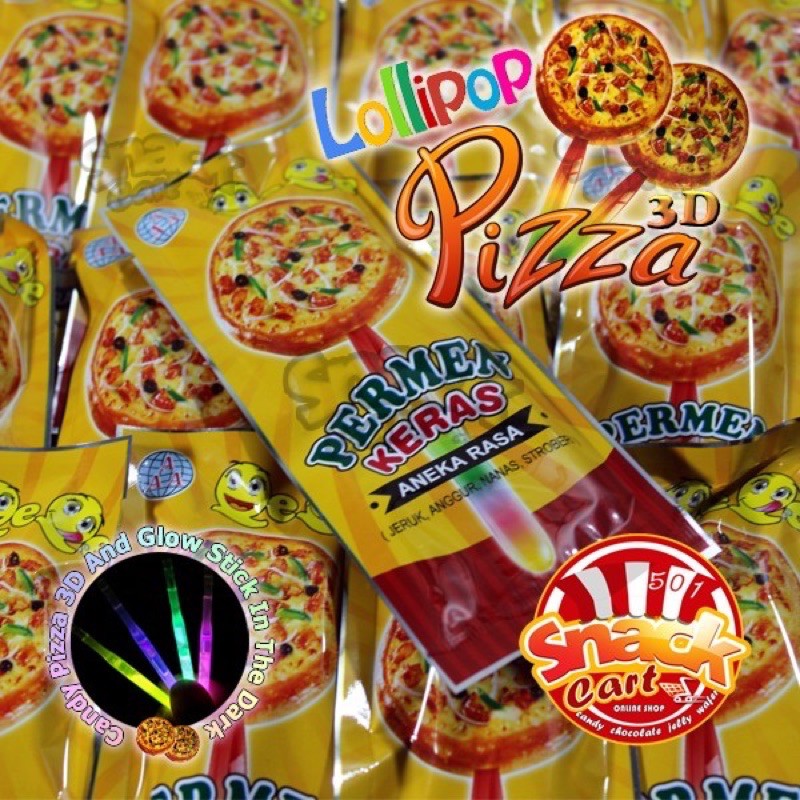 Jual Permen Keras Pizza Menyala / Permen Keras Aneka Rasa Lolipop Pizza ...