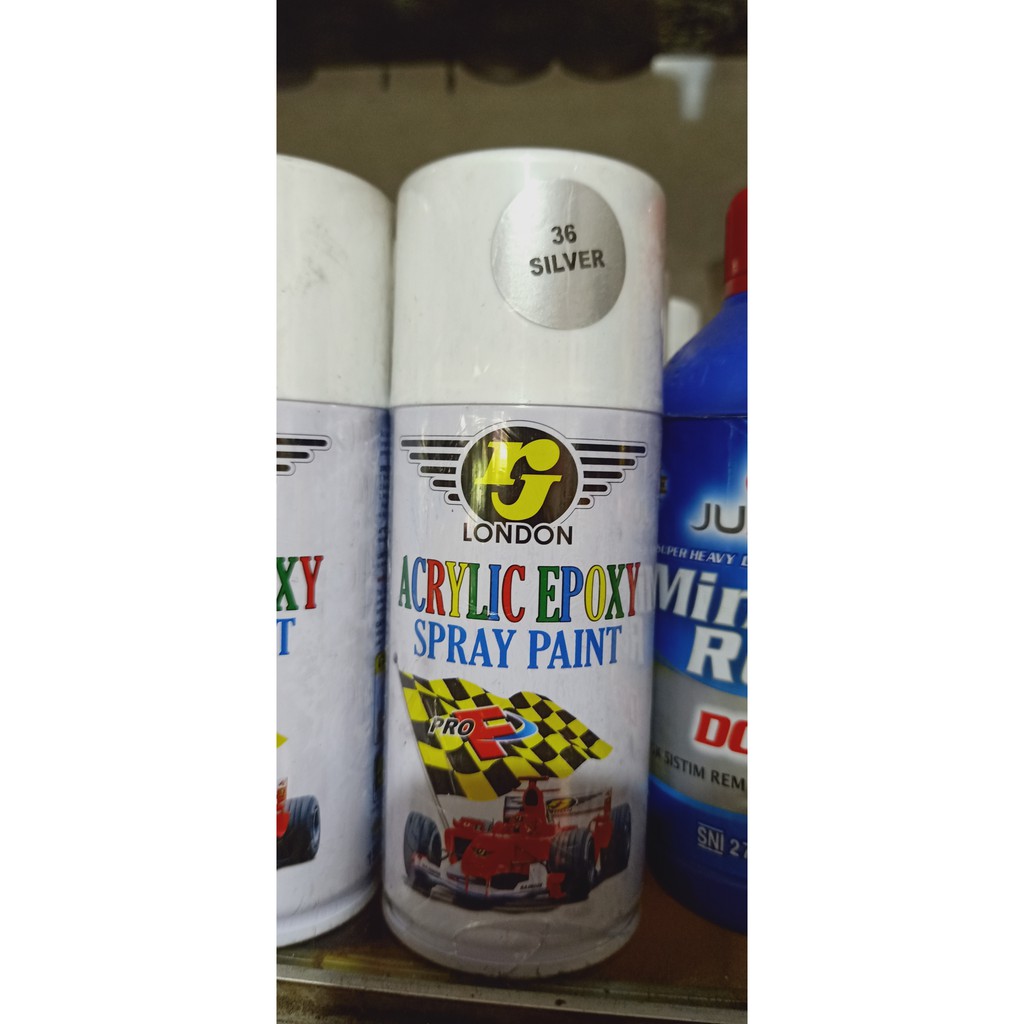 Jual RJ LONDON ACRYLIC EPOXY SPRAY PAINT PYLOX PILOX PILOK - CAT MOTOR ...