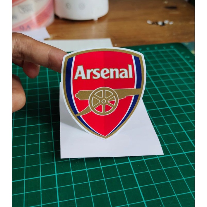 Jual STIKER PRINT LOGO ARSENAL| STICKER PRINTING KEREN ANIME DLL ...