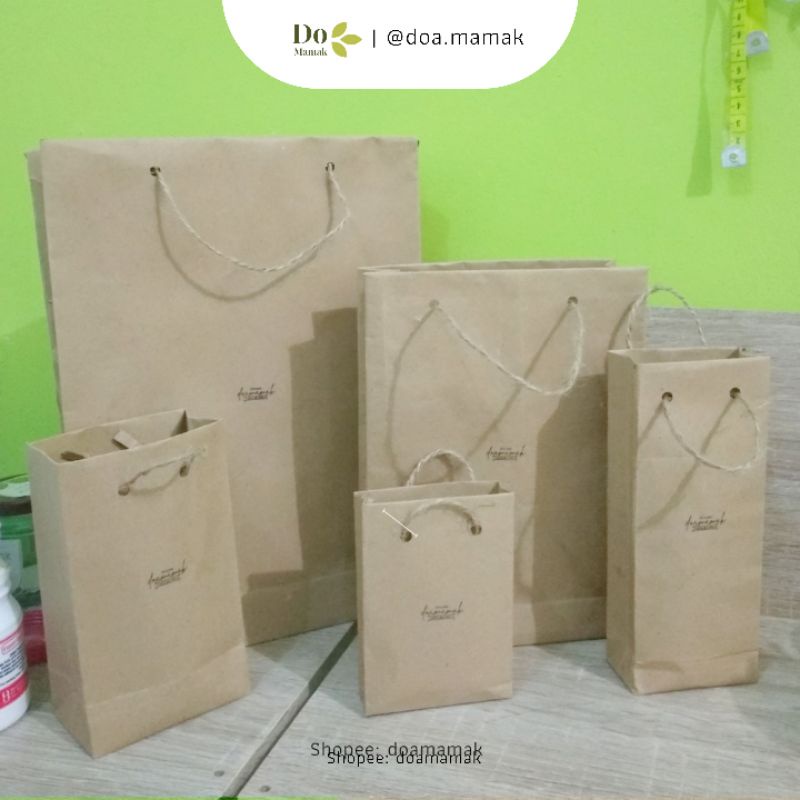 Jual PO Paper bag, custom packaging (souvenir packaging) | Shopee Indonesia