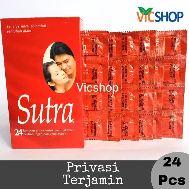 Jual KONDOM SUTRA MERAH ISI 24pc | Shopee Indonesia