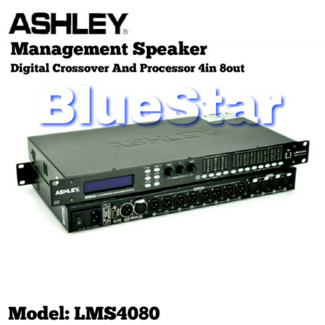 Jual Management Ashley LMS4080 Original Digital Crossover - Processor 4 in 8 out | Shopee Indonesia