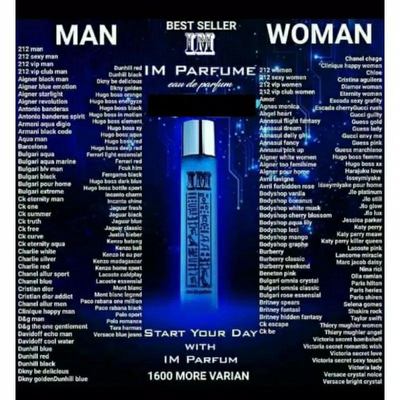 Jual IM PARFUM PABRIKAN 100% ORIGINAL | Shopee Indonesia