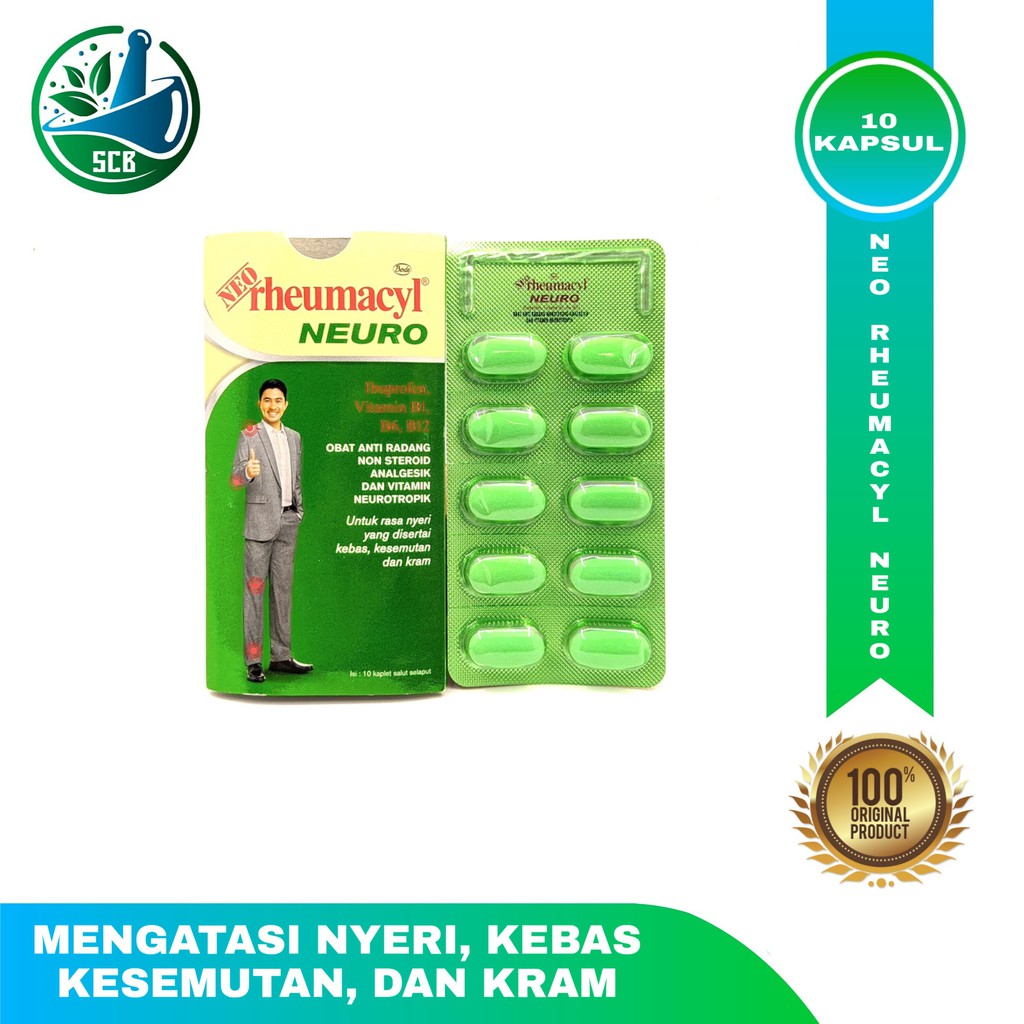 Jual Neo Rheumacyl Neuro - Meringankan gejala kebas, nyeri, dan ...