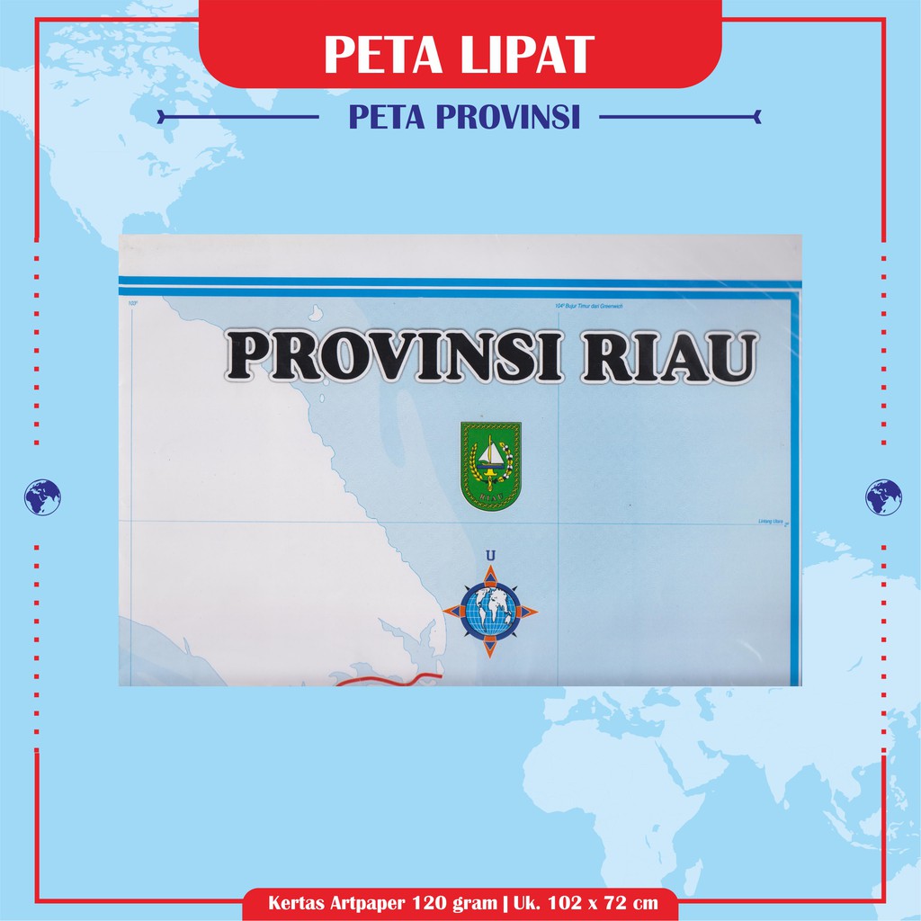 Jual Peta Lipat Provinsi Banten Peta Jambi Peta Riau Peta Kepulauan Riau Peta Bengkulu Peta Jawa ...