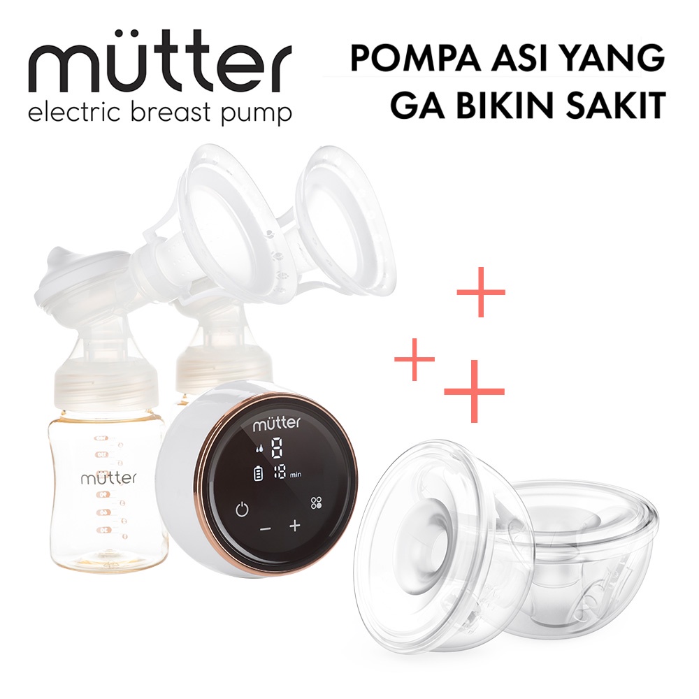 Jual MUTTER NEW PEARL Pompa ASI Elektrik + MUTTER HANDSFREE 2 in 1 ...
