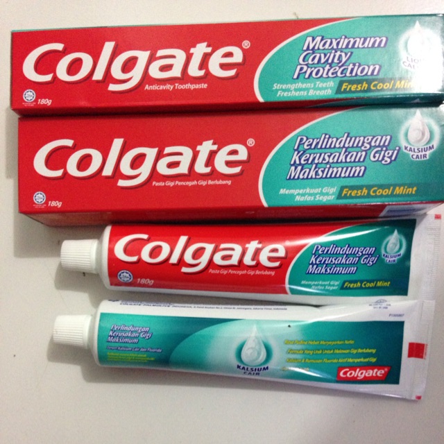 Jual Odol colgate maximum cavity protection fresh cool mint 180 gr ...
