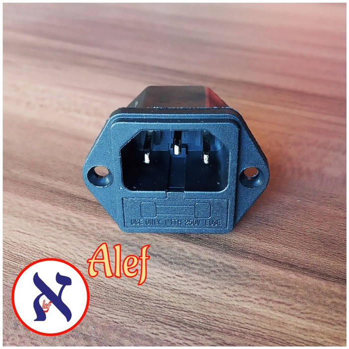 Jual Socket Soket Konektor Jack AC casing Body Komputer + Tempat Fuse ...
