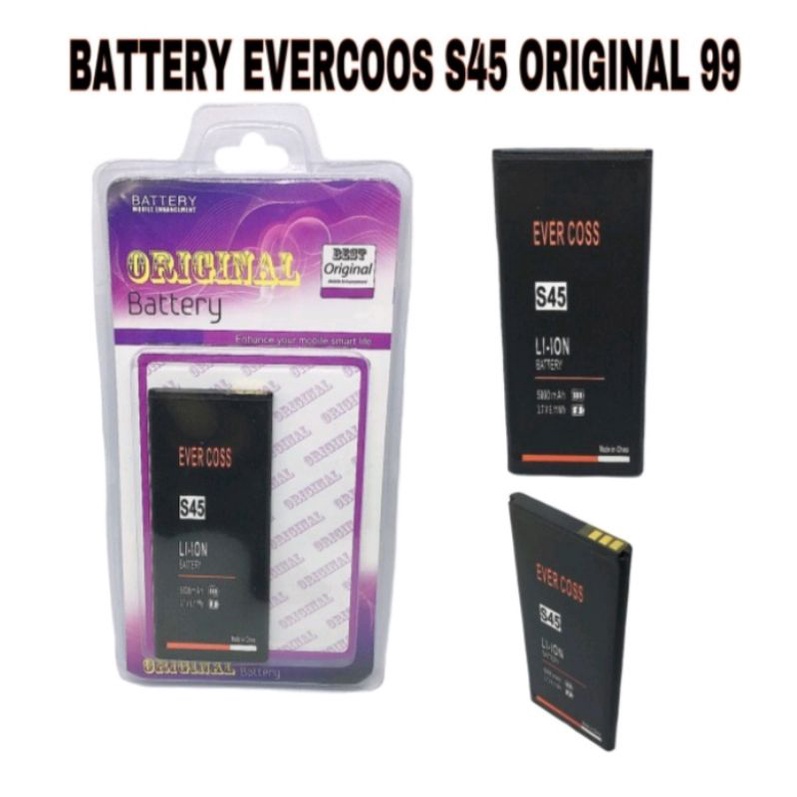 Jual BATERAI BATTERY BATRE ORIGINAL EVERCOSS S45/S45B XTREAME 1 ...