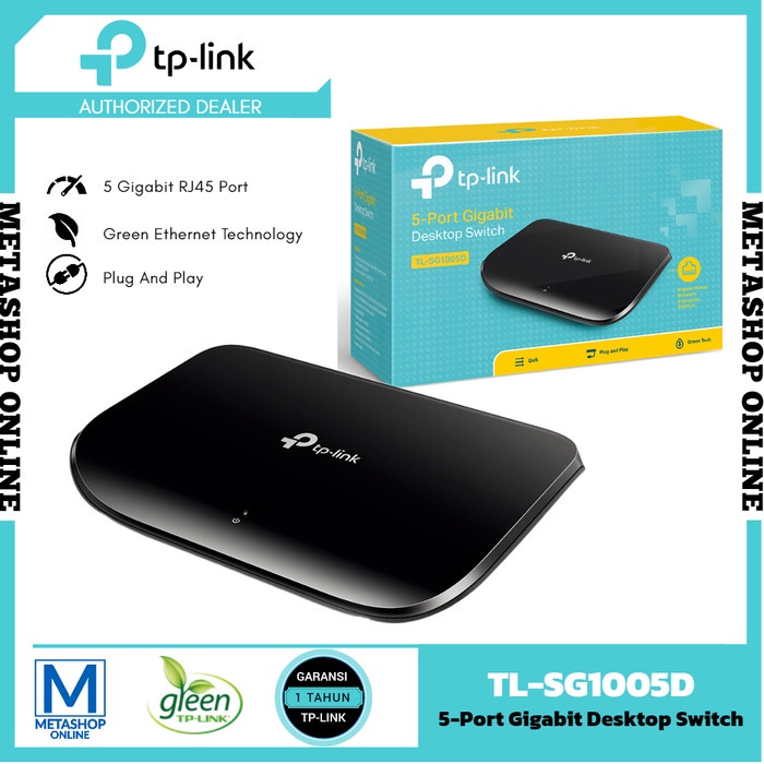Jual TP-LINK TL-SG1005D 5 Port Gigabit Desktop Switch Hub Lan TPLINK | Shopee Indonesia