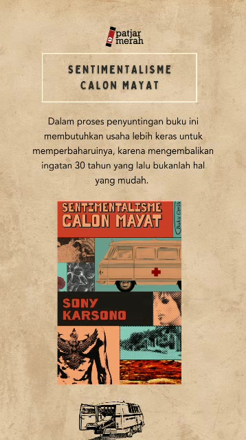 Jual Buku Sentimentalisme Calon Mayat - Sony Karsono - Anagram | Shopee ...