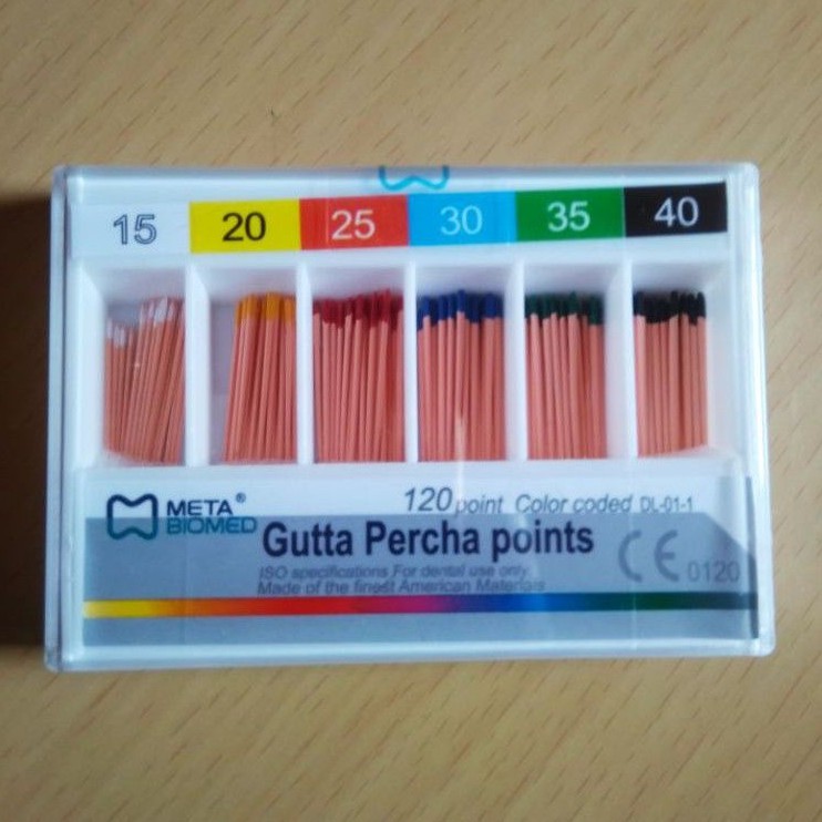 Jual DENTAL GUTTAP GUTTA PERCHA ASSORTED 15- 40 45 - 80 | Shopee Indonesia