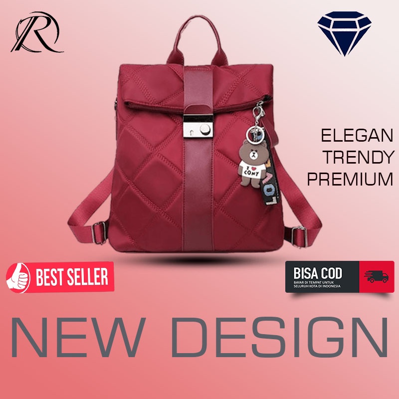 Jual Tas Ransel Gendong Punggung Bagpack Wanita Perempuan Cewek Cewe ...