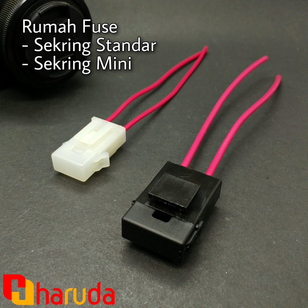 Jual Rumah Fuse Sekring Standar Tancep / Sekring Mini Tancep Holder ...