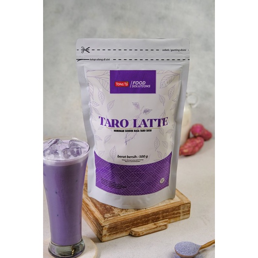 Jual Tong Tji Food Solutions Taro Latte 500g | Shopee Indonesia