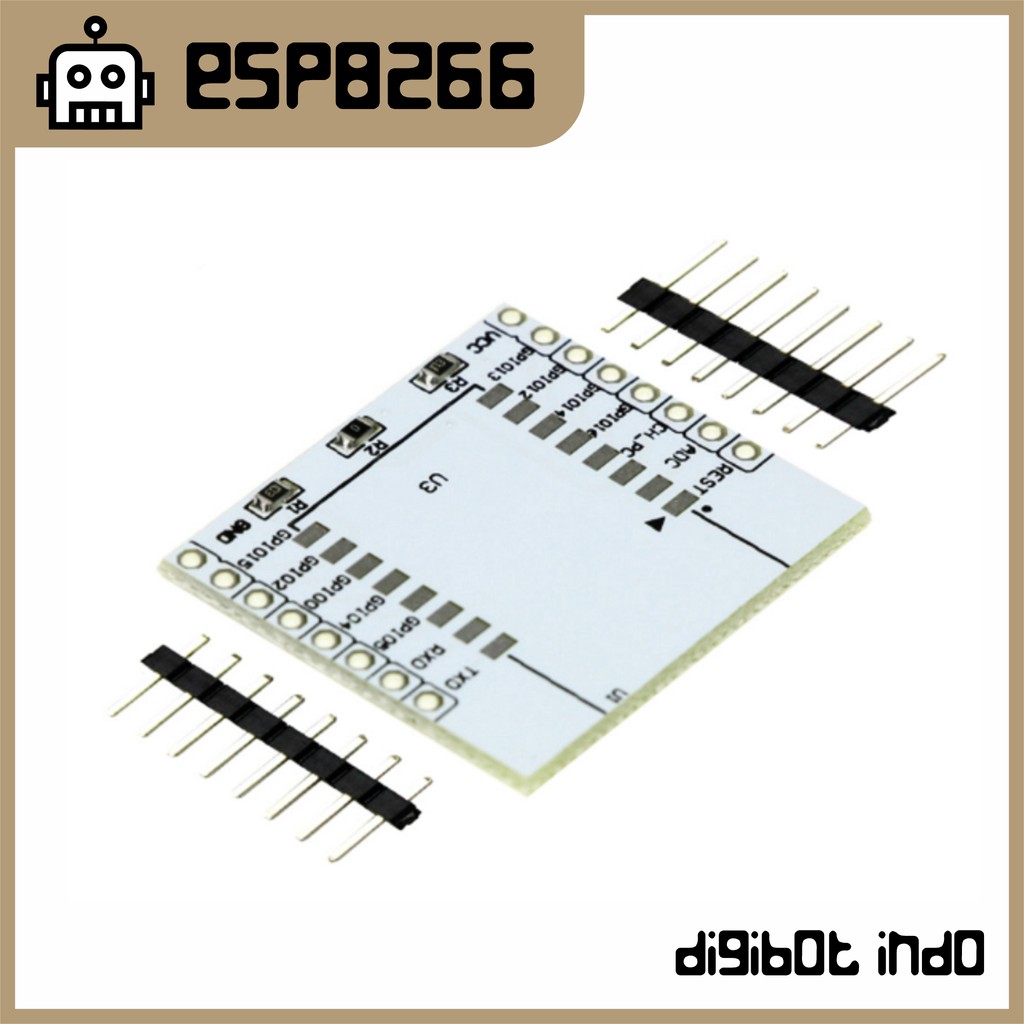 Jual ESP8266 WiFI Modul PCB Adapter - ESP 8266 | Shopee Indonesia