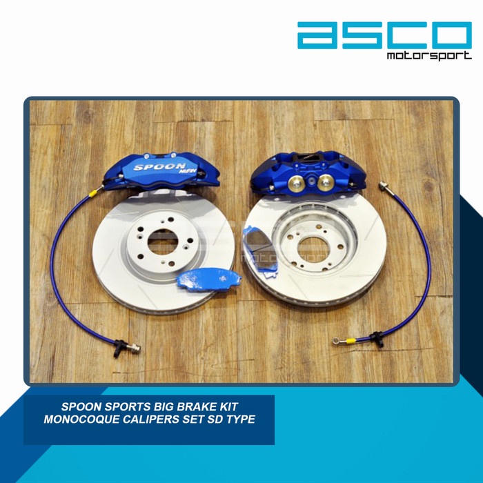Jual Spoon Sports Big Brake Kit Monocoque Calipers Set SD Type | Shopee ...