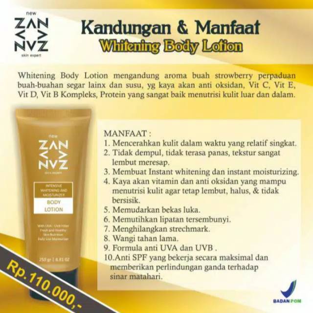 Jual Lotion new zan | Shopee Indonesia